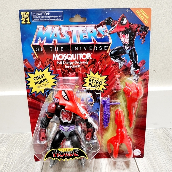 Mattel | Toys | Masters Of The Universe Origins Mosquitor Deluxe Action ...